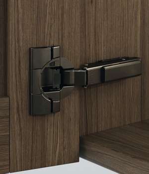 Scharnier | Blum | Inliggend | 95° | Dikke Deur | Zwart | Duovorm