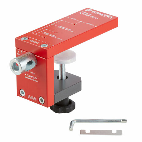 Italiana Ferramenta boormal voor K push Tech druksnapper paneeldikte 16 ...